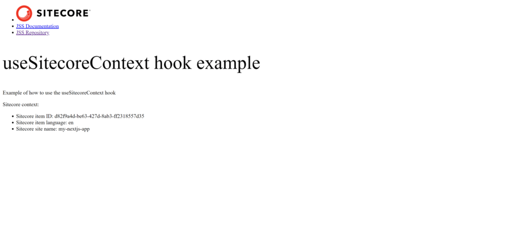 Sitecore JSS: Exploring the useSitecoreContext Hook - Kayee